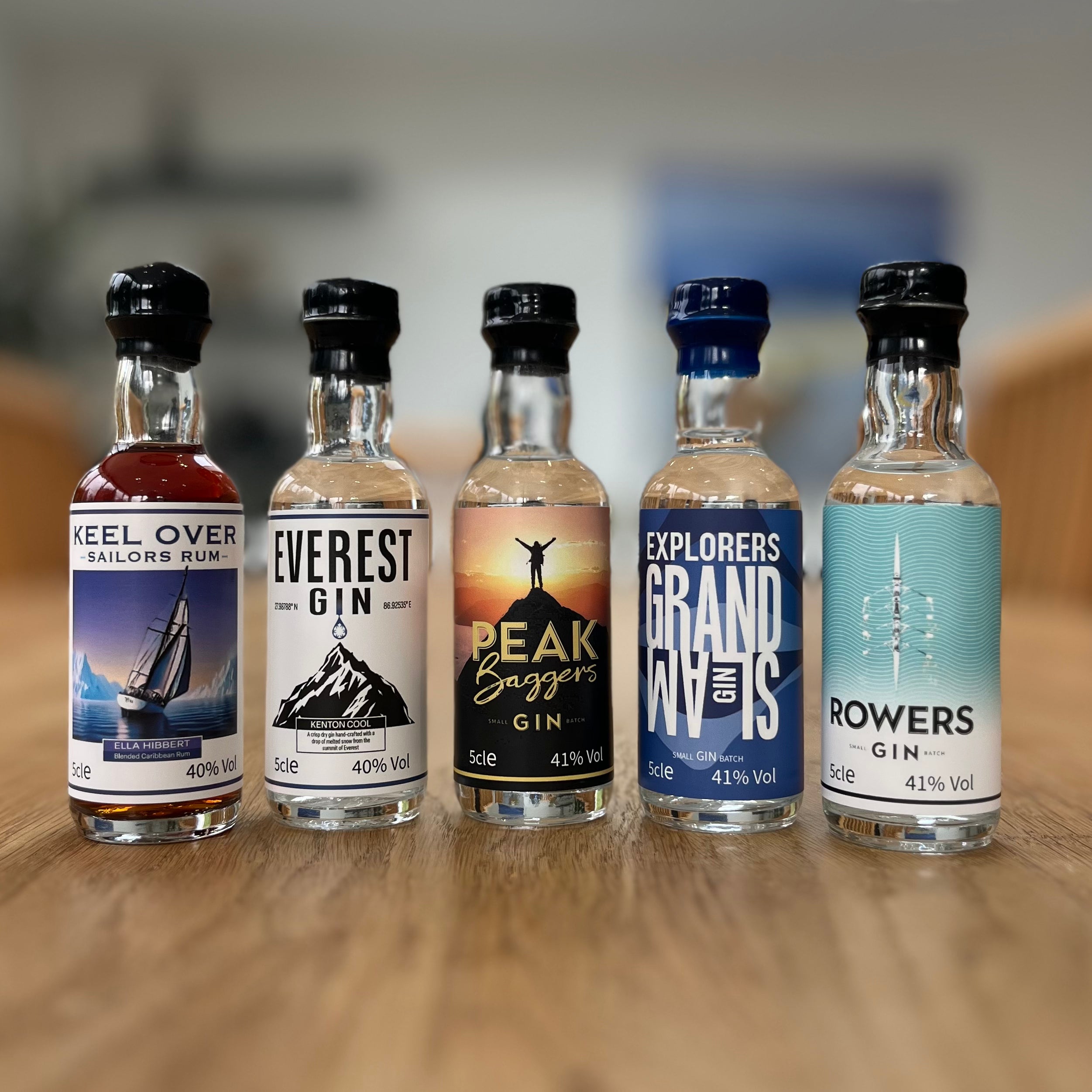 The Adventurers Drinks Company launches a miniature Gin & Rum collecti