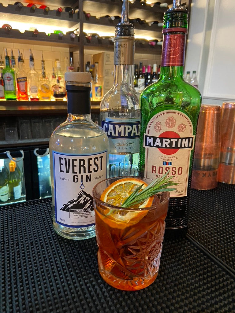 Everest Himalayan Snow Negroni – Adventurers Drinks Co