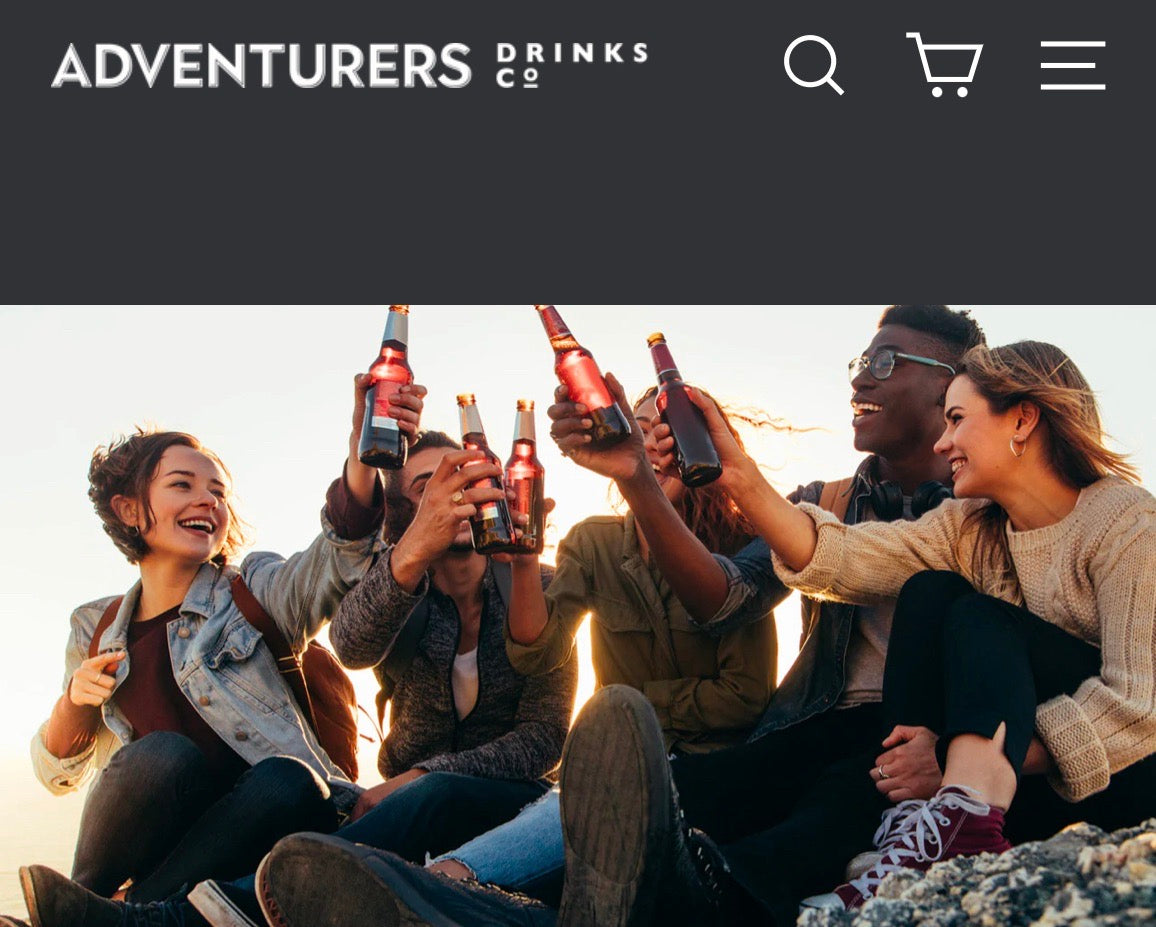 Website Launched – Adventurers Drinks Co