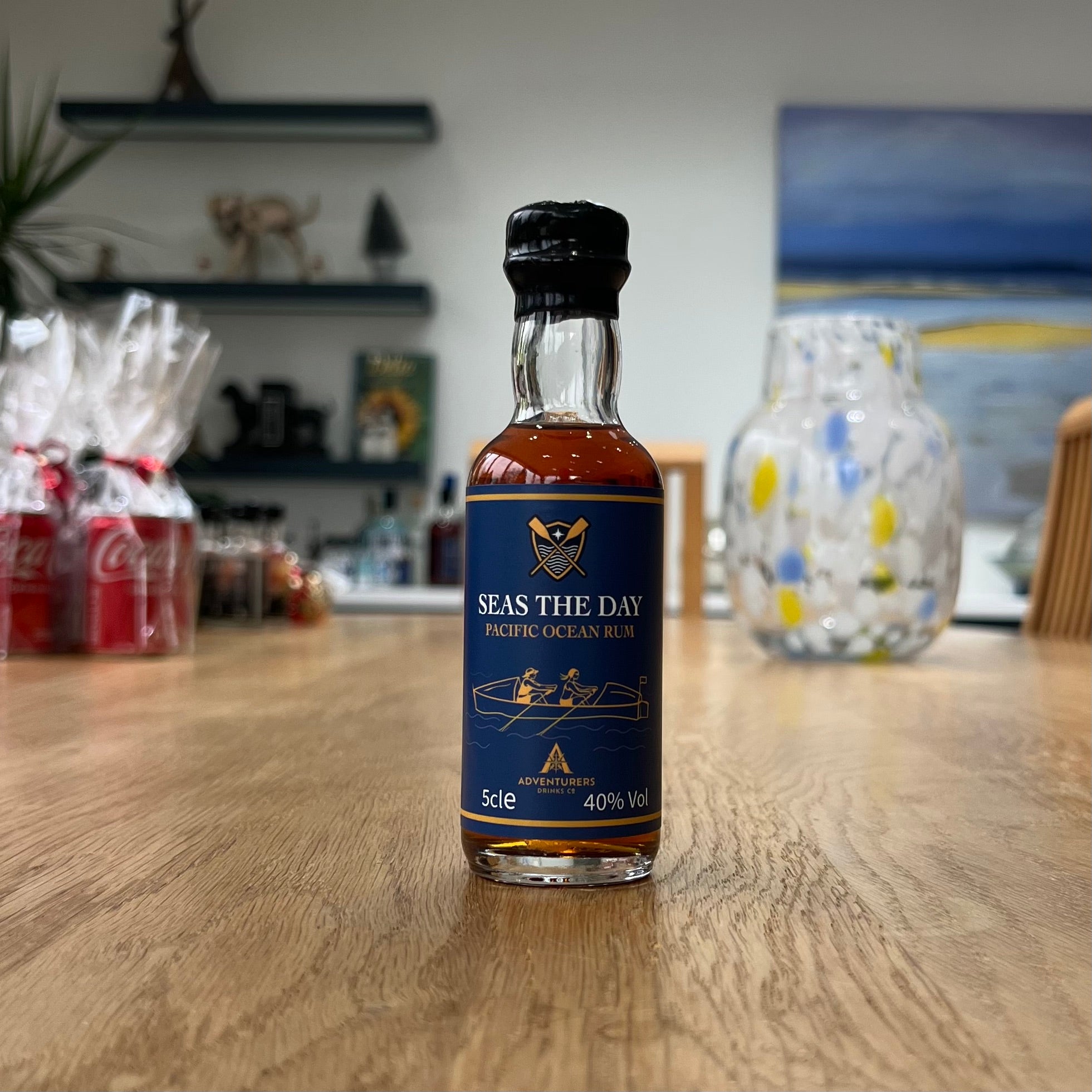 Seas the Day Pacific Rum - Miniature – Adventurers Drinks Co